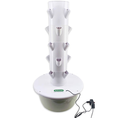 Modular Hydroponic Grow Tower - 5 Tier (with pump and power)