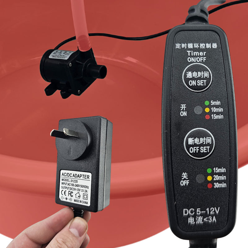 Replacement Pump | Power Supply | Timer for the Hydroponic Tower