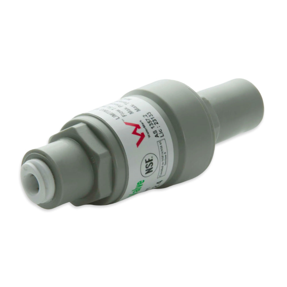 6.35mm (1/4 Inch) Push-Fit Inline Pressure Regulator Valve - 70psi (49