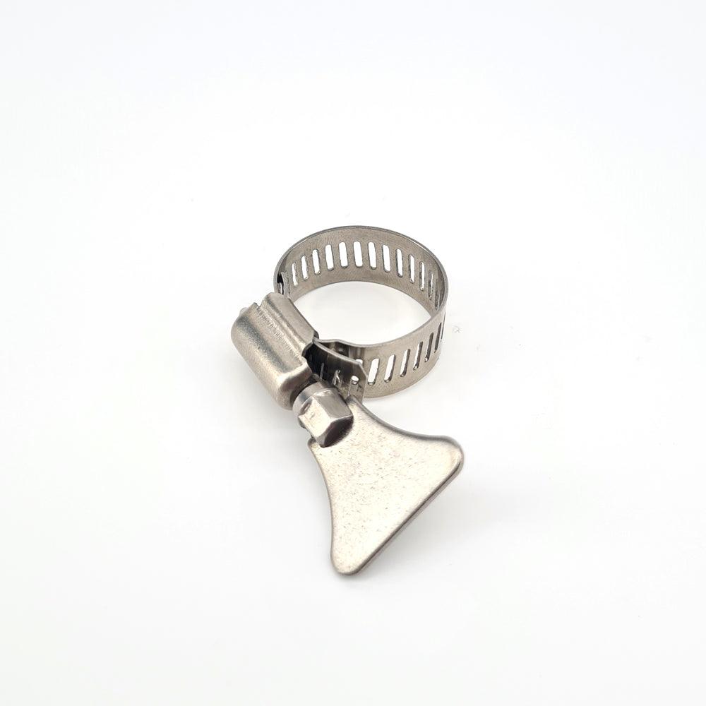 Stainless Steel Butterfly / Key Type Hose Clamp (14-25mm)