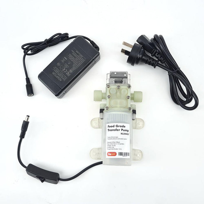 Super Sucker Pump with 1/2" Thread and Power Supply